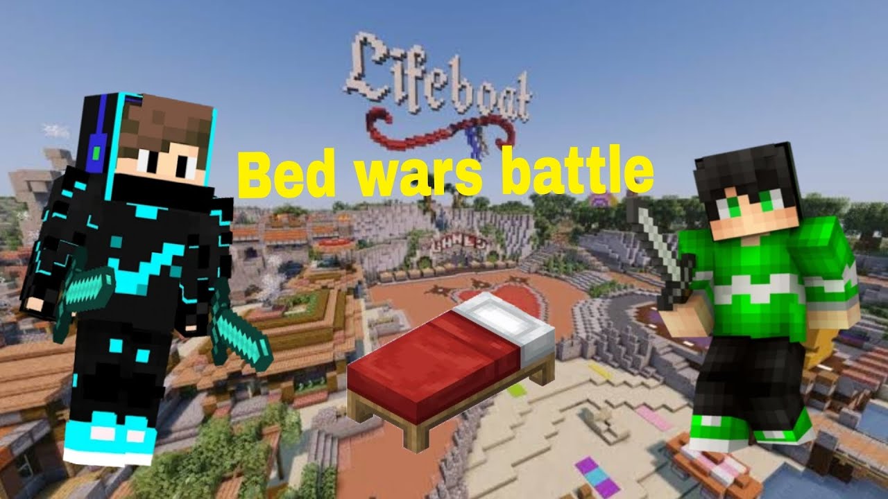 #2 Minecraft bed war #1000subscriber Gole|minecraft life boat server bed war| #bedwars #batle ...