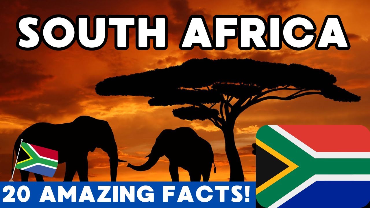 SOUTH AFRICA: 20 Facts in 4 MINUTES - YouTube