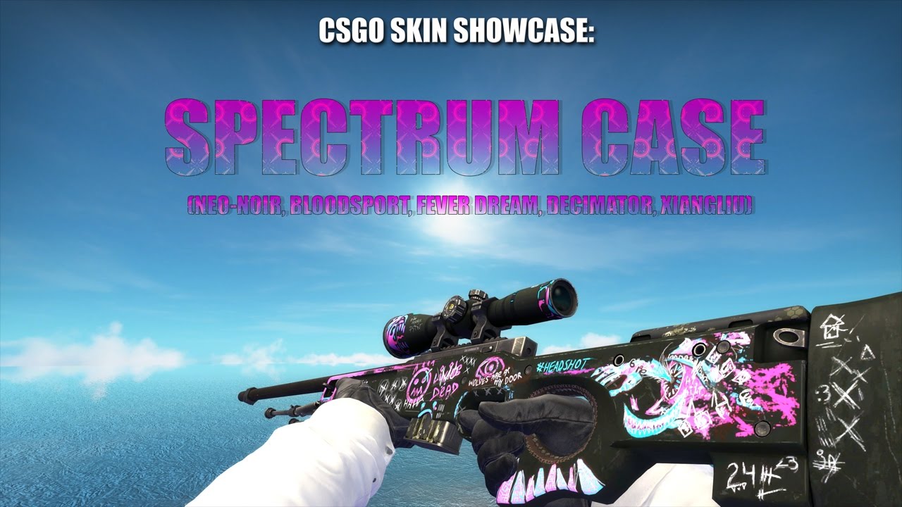 CS:GO SHOWCASE: SPECTRUM CASE ( (NEO-NOIR, DECIMATOR, FEVER DREAM ...
