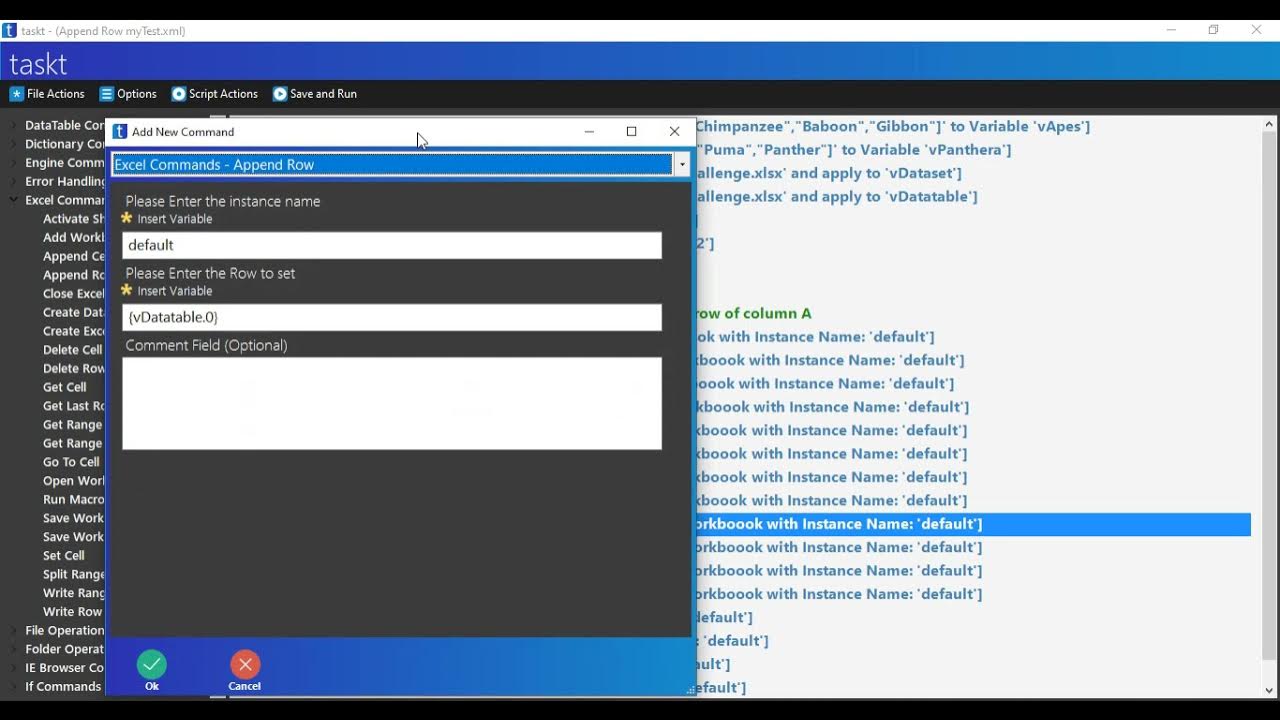 Taskt Rpa Excel Part 4b Youtube