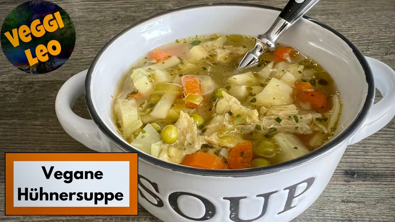 Vegetarische Suppe Erkltung