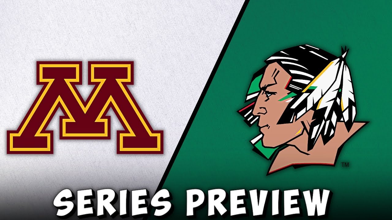 Gophers vs Fighting Hawks (errr... Sioux?) | University of Minnesota vs ...