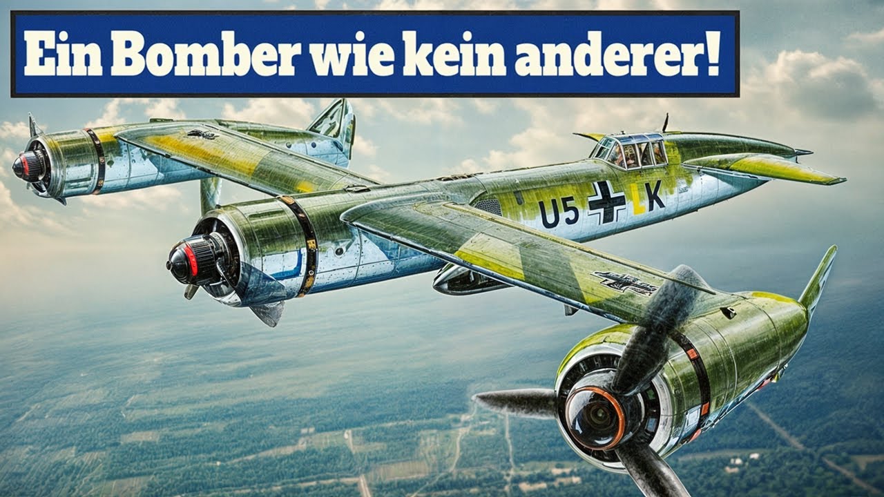 Deutschlands Bizarrer Schnellbomber: Der Blohm & Voss P 170 - YouTube