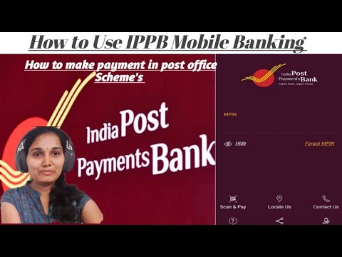 How to login IPPB Mobile Banking// online payment for post office ...