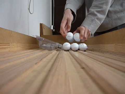 golf ball clamshell packaging - YouTube