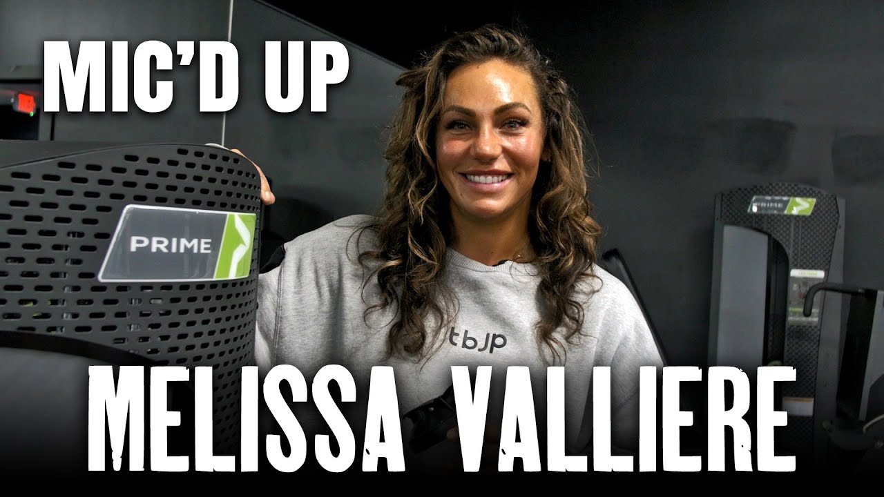 Reel Muscle Mic'd Up - Melissa Valliere (ASMR Workout) - YouTube