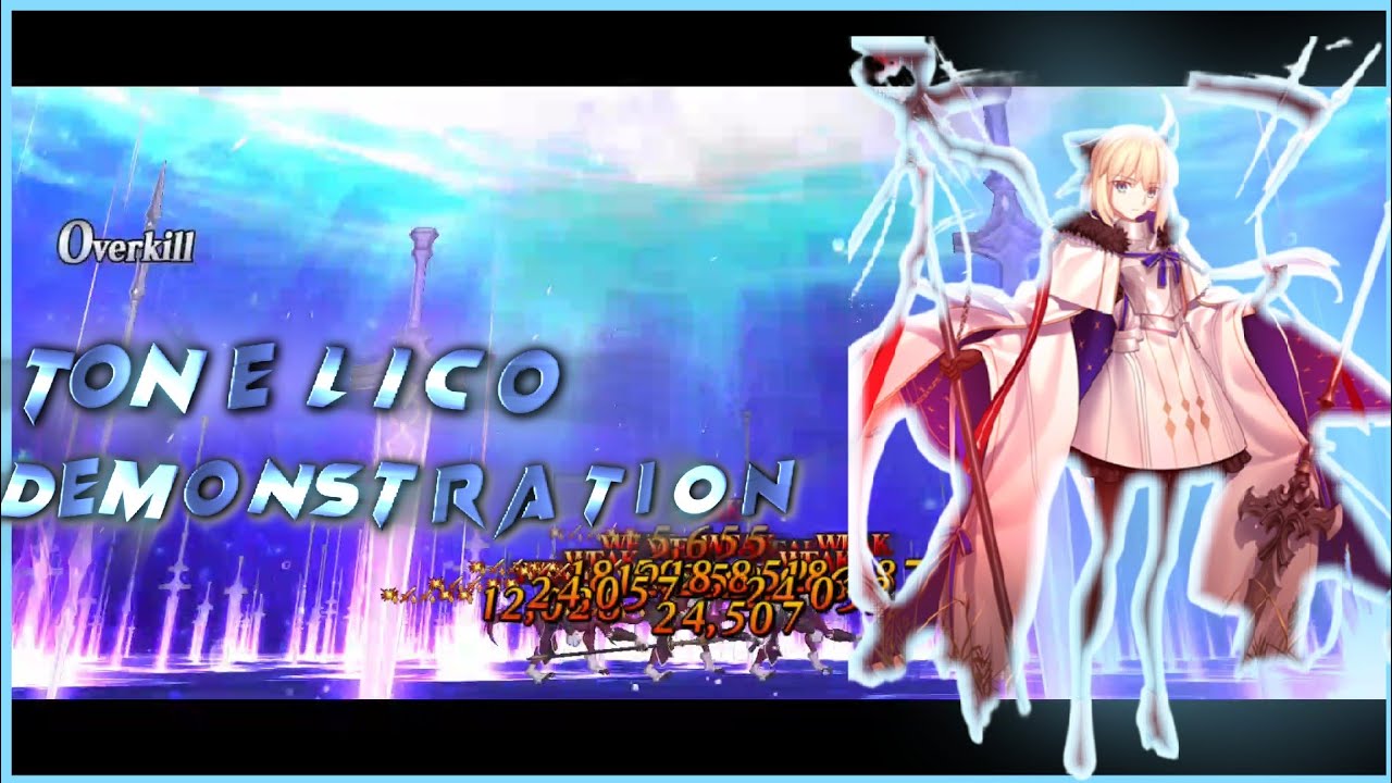 [FGO] Saivor Tonelico Servant Demonstration - YouTube