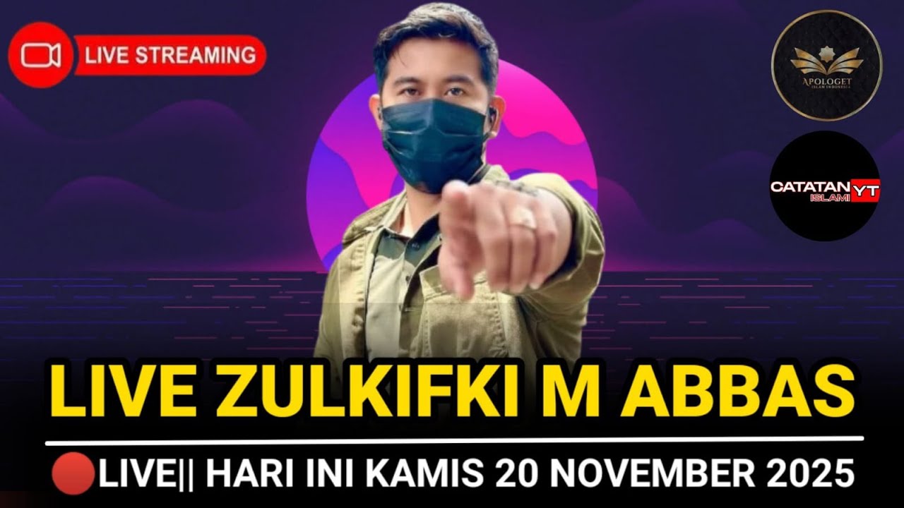 🔴SIARAN LANGSUNG ZULKIFLI M ABBAS II KAMIS 20 NOVEMBER 2025 - YouTube