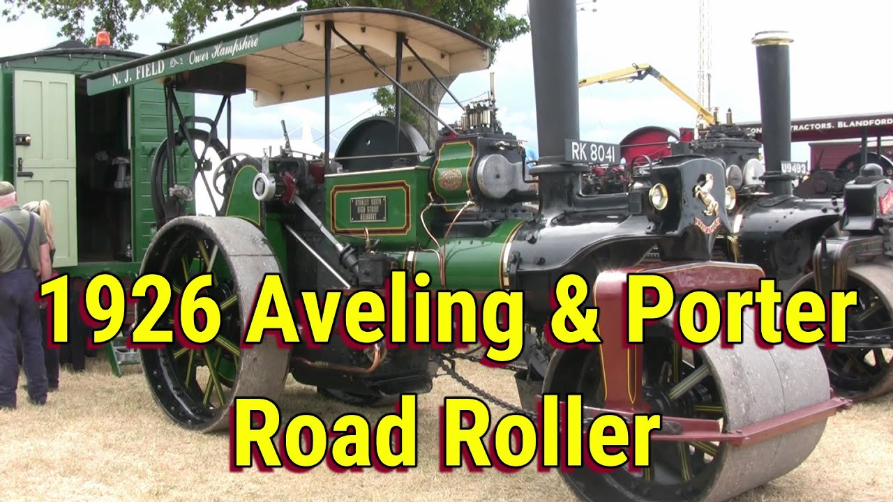 1926 Aveling & Porter Road Roller, Netley Marsh Steam Rally, # ...