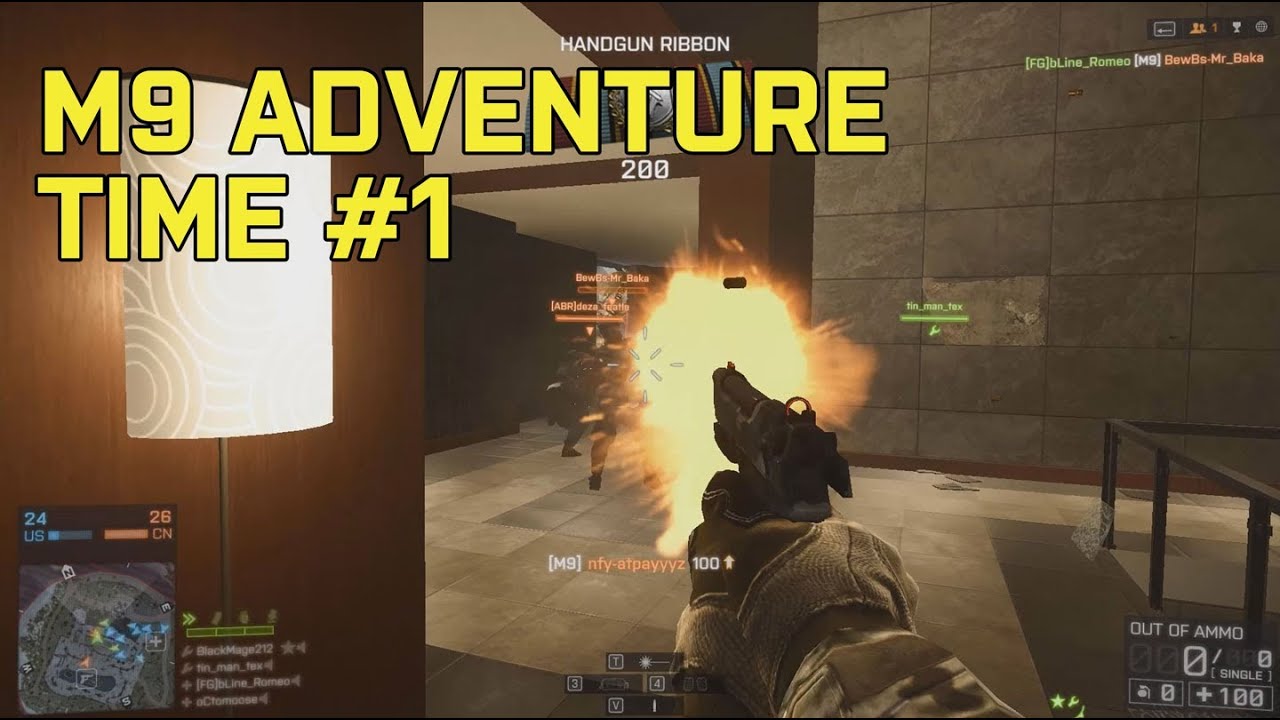 Battlefield 4 - M9 Adventure Time #1 - YouTube