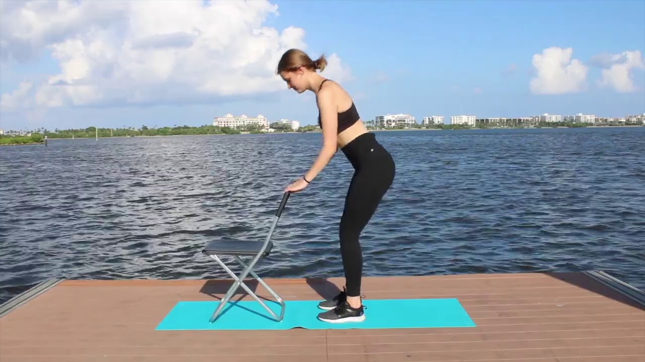 Supported Mini Squats - YouTube