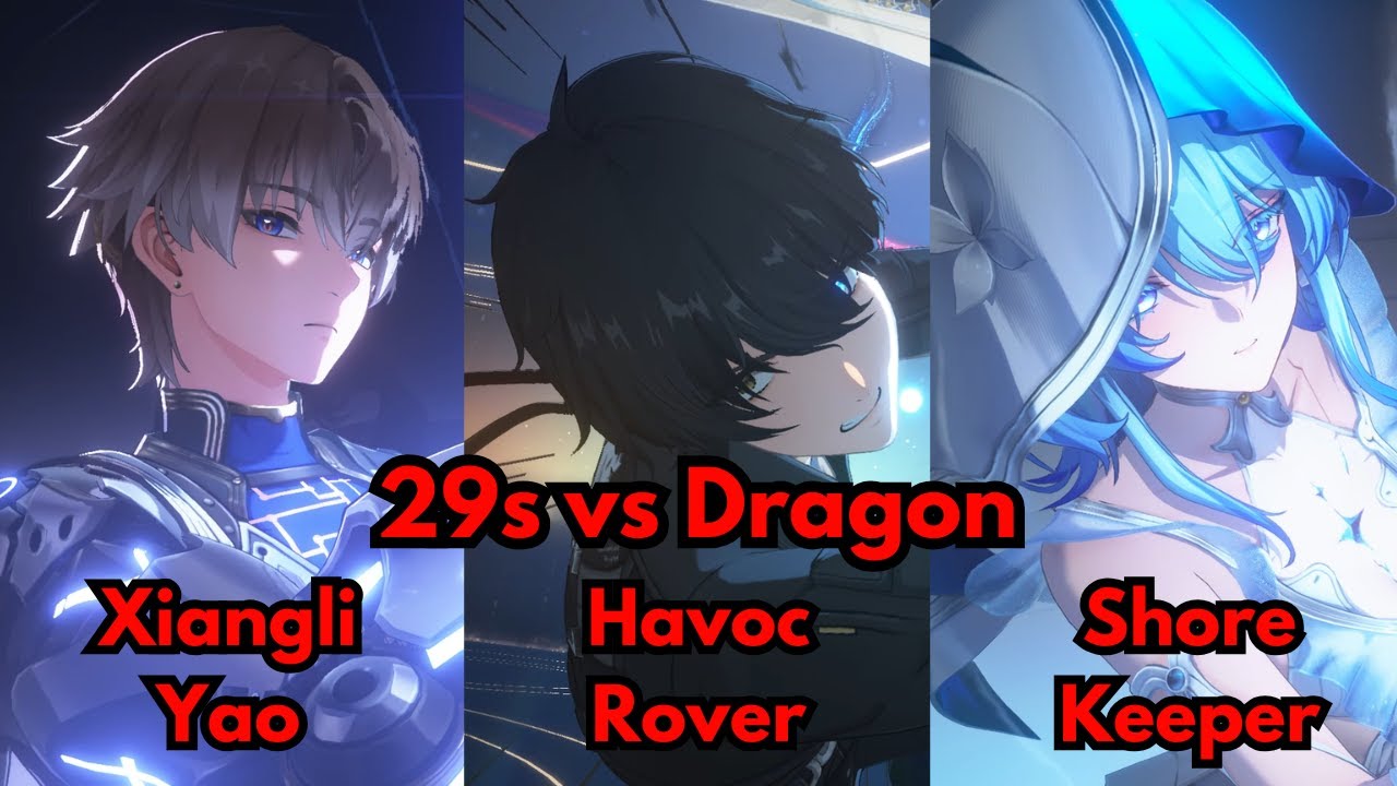 [WUTHERING WAVES] S0R1 Xiangli Yao / Havoc Rover / Shorekeeper vs ...