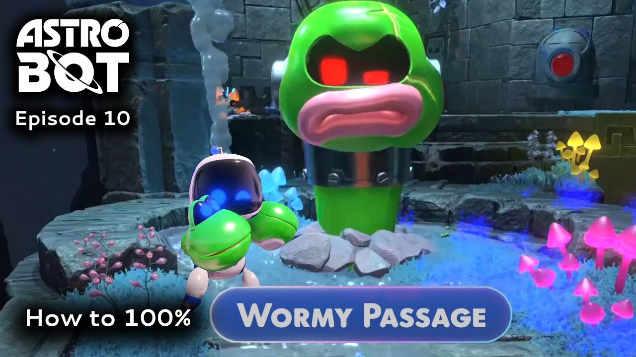 Astro Bot: Guide to the "Wormy Passage" - YouTube