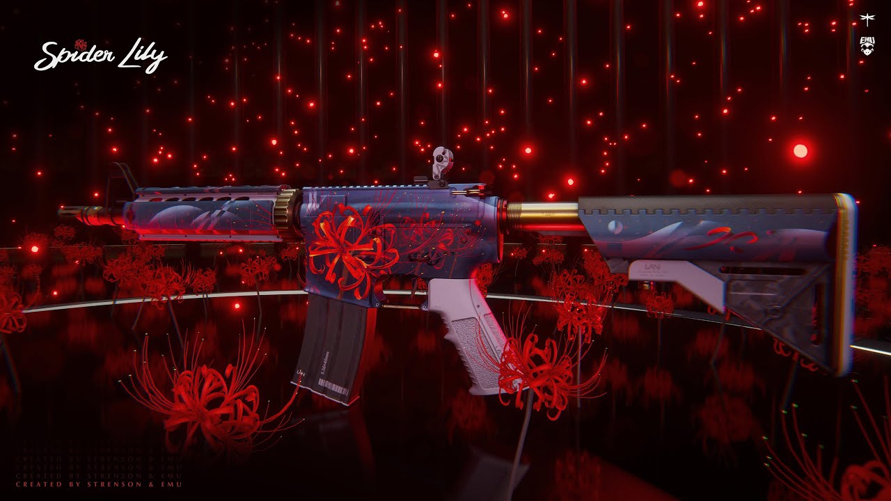 Download the new for windows M4A4 Spider Lily cs go skin - zopareno