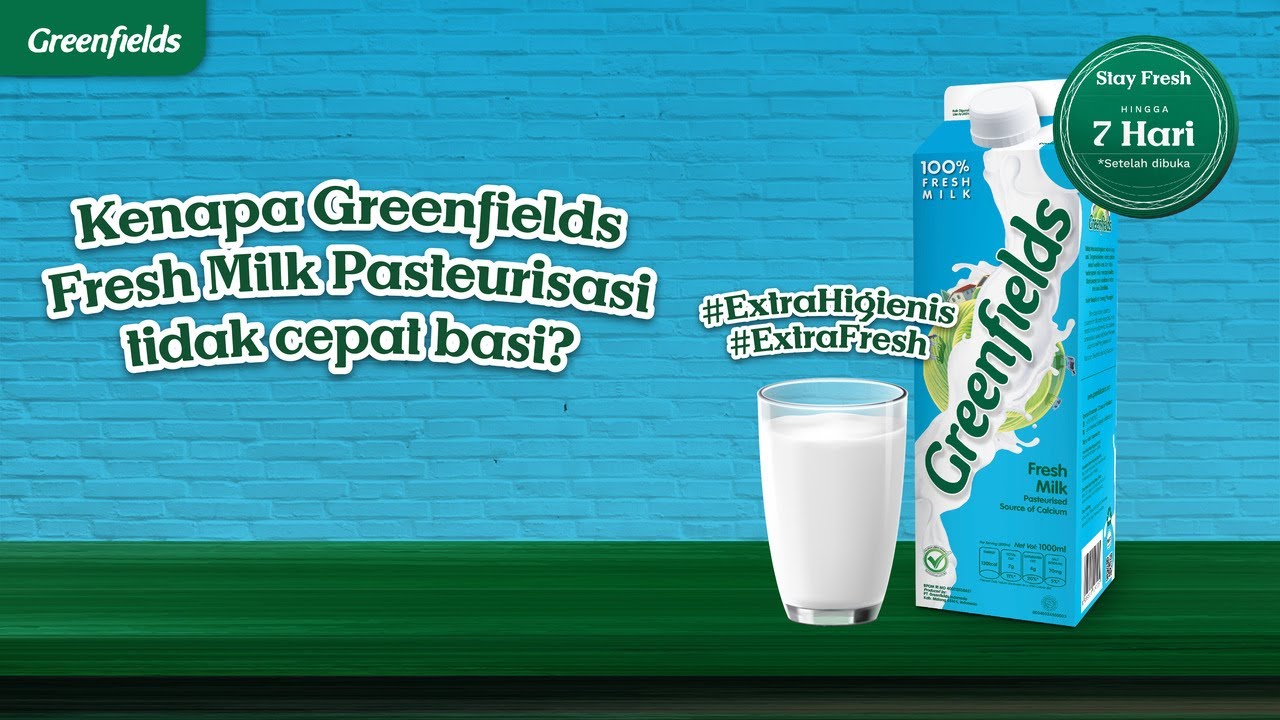 Greenfields The Extra Milk: Bisa Tetap Segar hingga 7 Hari, Kenapa? - YouTube