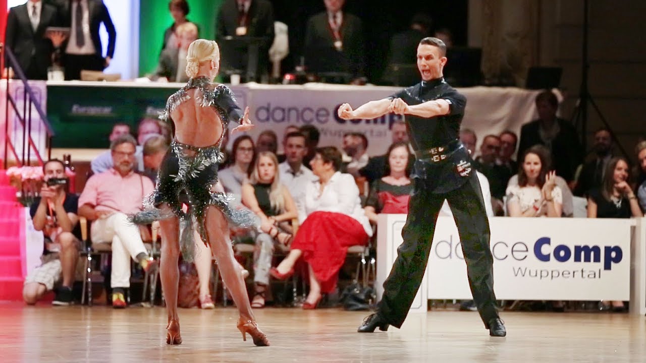 Artur Balandin - Anna Salita | danceComp Wuppertal 2017 - WDSF WO LAT - solo S - YouTube