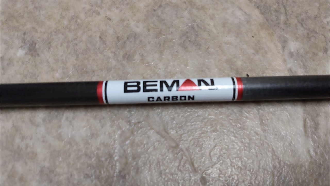 BEMAN CARBON 29.5 INCH ARROW REVIEW!!!!! - YouTube