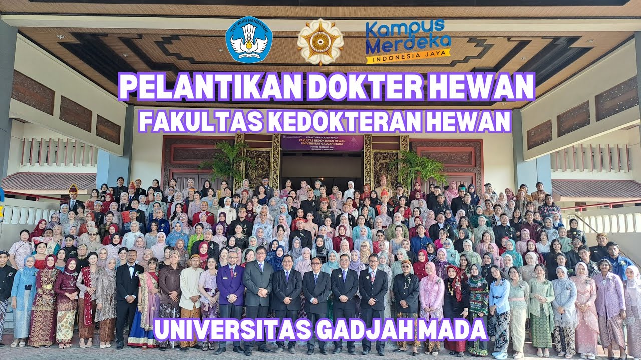 PELANTIKAN DOKTER HEWAN FKH UGM 2024 - YouTube
