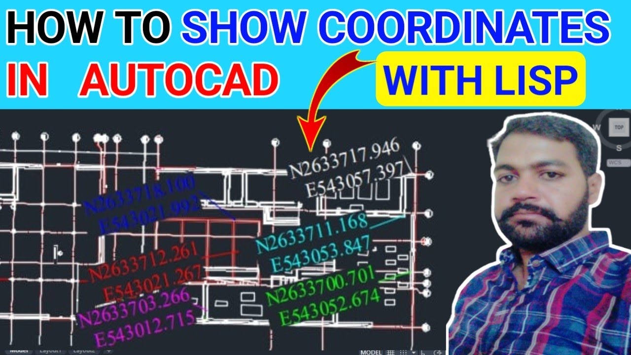 how to display coordinates on autocad drawings. how to show coordinates ...