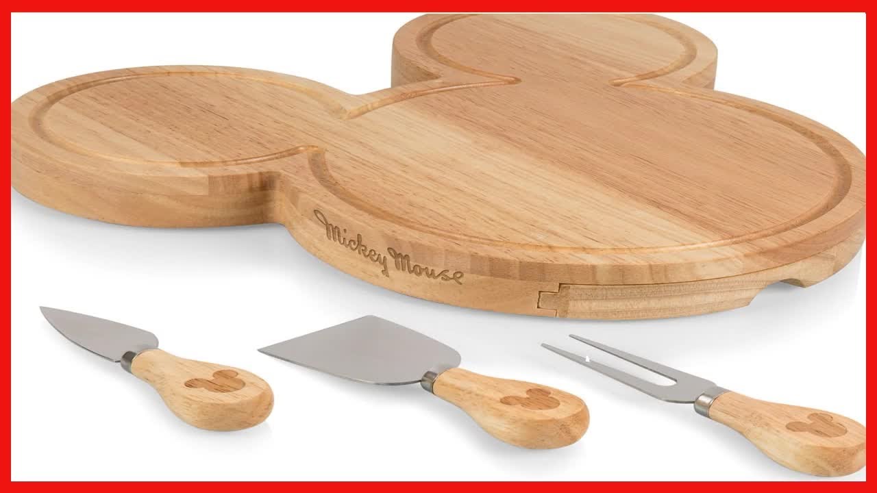 Toscana - a Picnic Time brand Disney Mickey Mouse Cheese Board and ...
