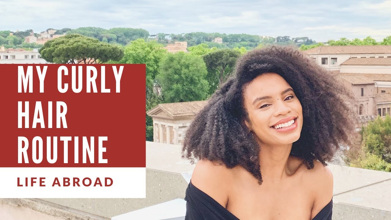 MY NATURAL HAIR ROUTINE IN ITALY 🇮🇹 // NaturallyKenya - YouTube