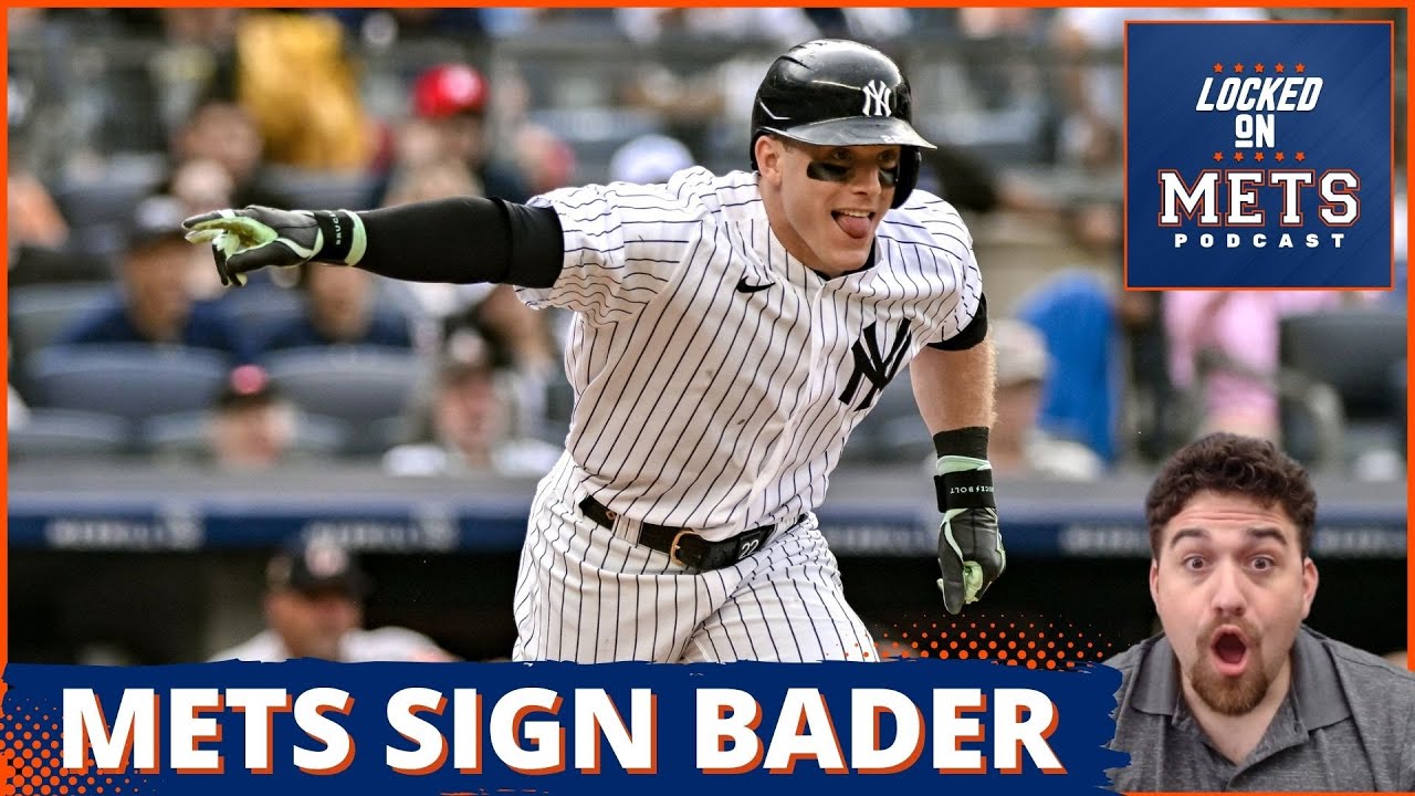 New York Mets Improve Outfield, Sign Harrison Bader - YouTube