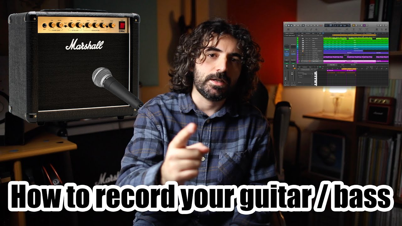 How To Record Guitar or Bass - A simple guide - YouTube