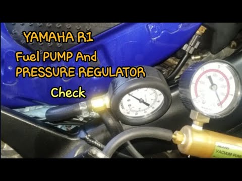 PROJECT: Yamaha R1 Fuel Pump and Pressure Regulator Check - YouTube
