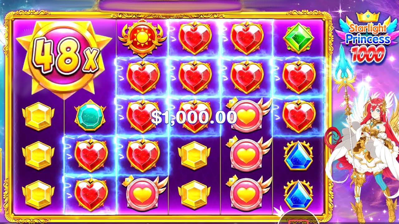 STARLIGHT PRINCESS 1000 BIG WIN - YouTube