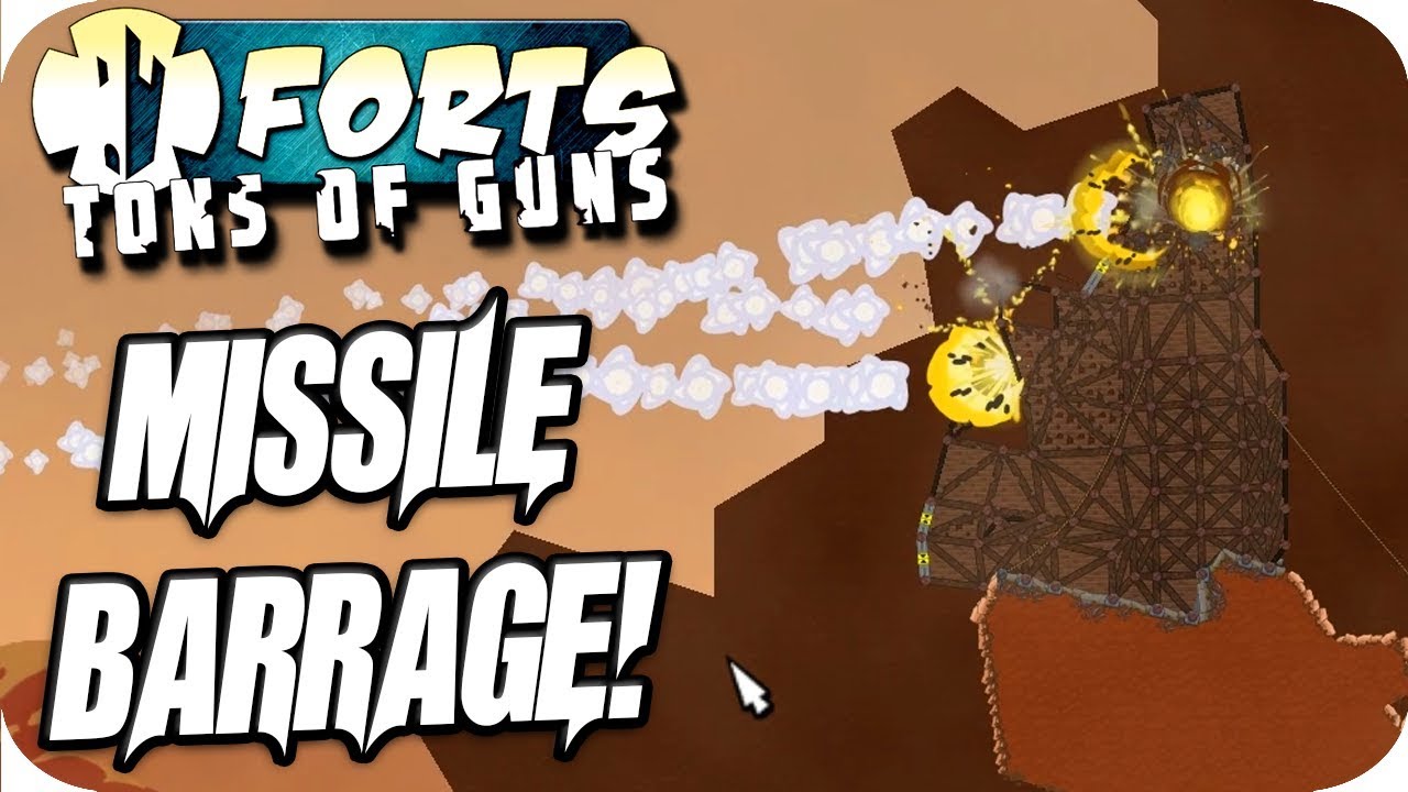 Forts Multiplayer 4v4 Gameplay Millions Of Missiles! - YouTube
