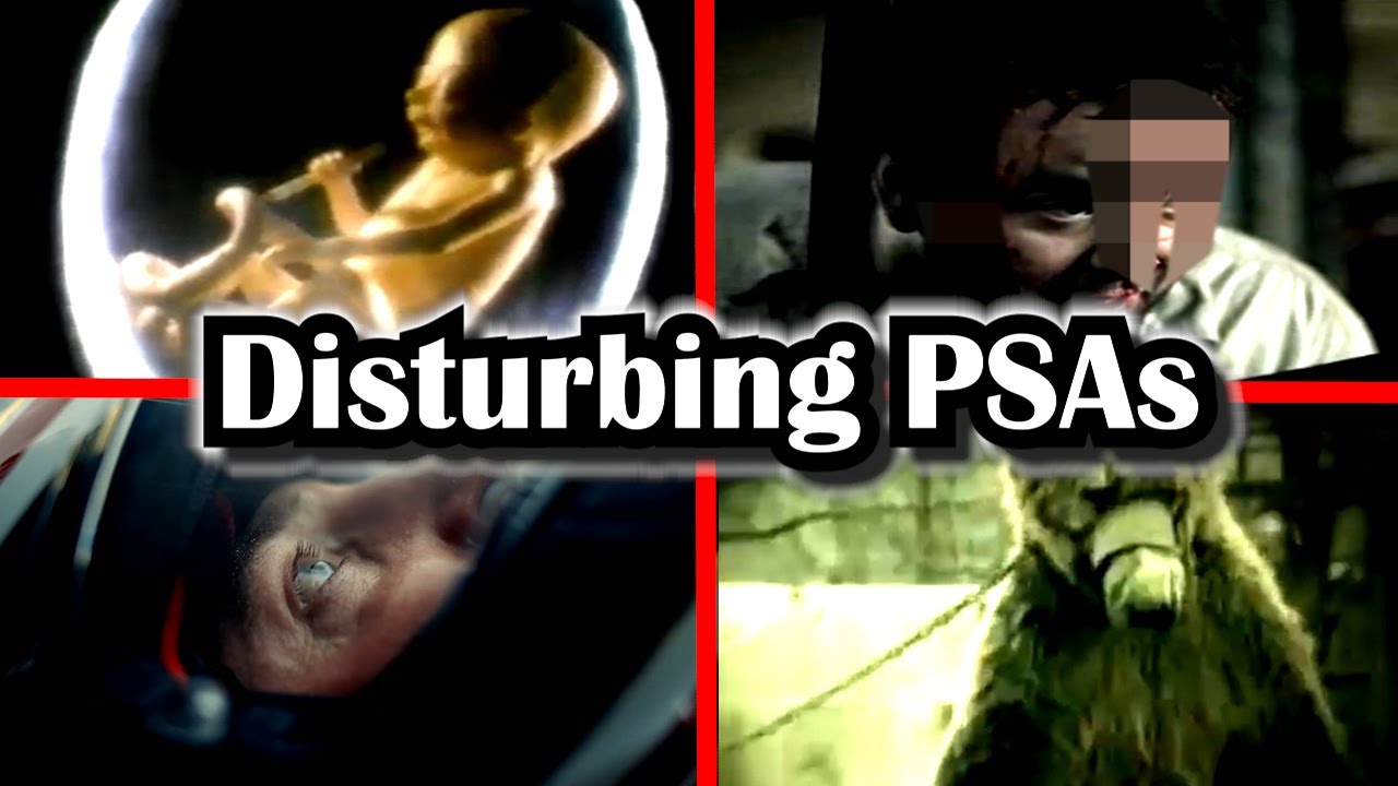 Disturbing PSAs (Public Service Announcements) - YouTube