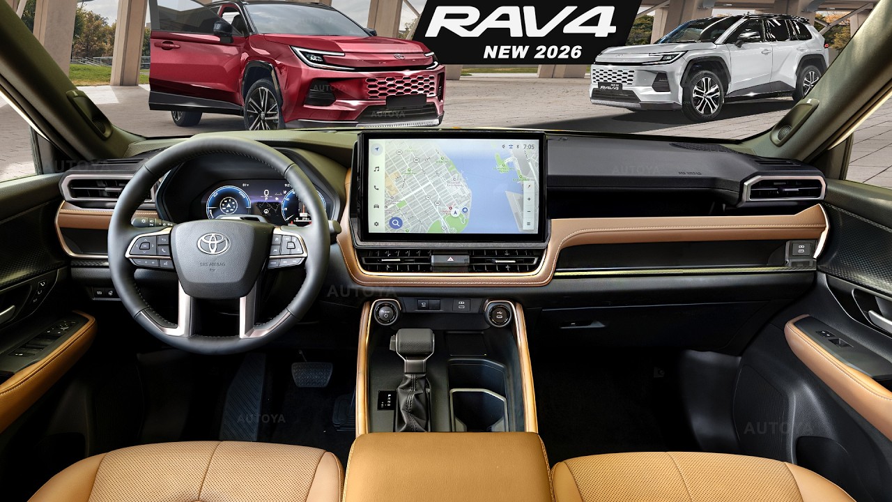2026 Toyota Rav4 - INTERIOR & New Color Options Preview - YouTube