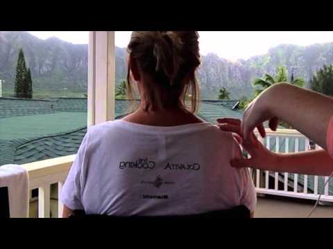 Hawaiian Hair Play and Back Tickle ~ASMR~