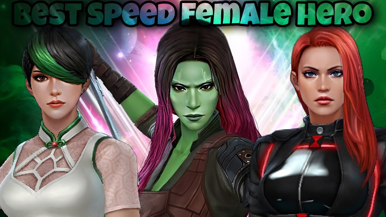 COMPARISON between best speed female super hero | who is best🤔| marvel ...