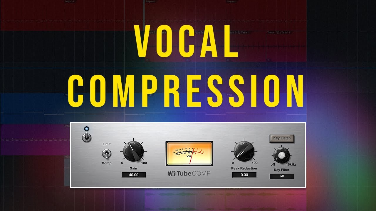 Compressing Vocals in Studio One - YouTube