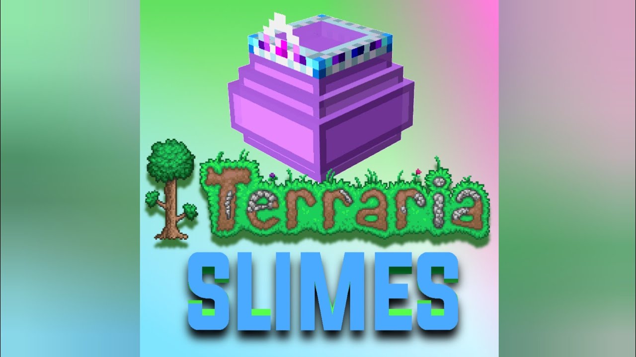 Slimes from Terraria (v2.6) - Resource Pack MCPE - YouTube