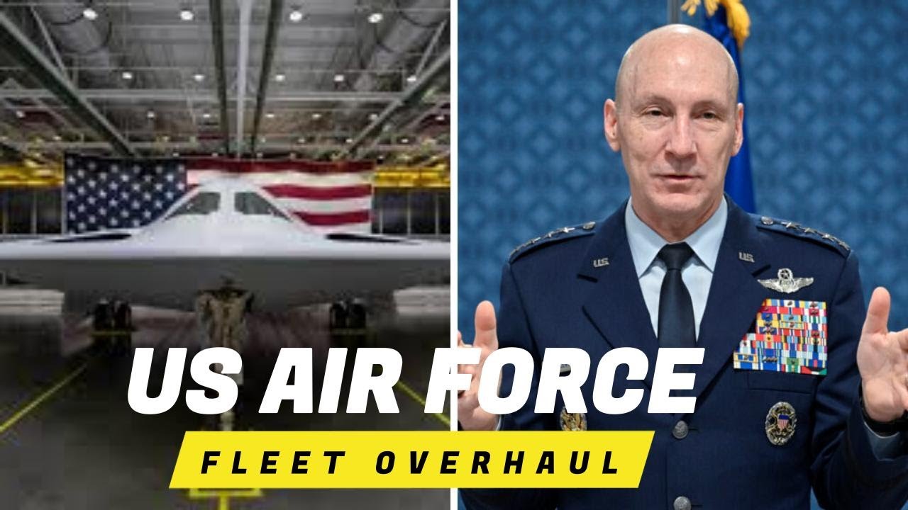 US AIR FORCE CHIEF GENERAL DAVID W. ALLVIN REVEALS PLANS TO OVERHAUL ...