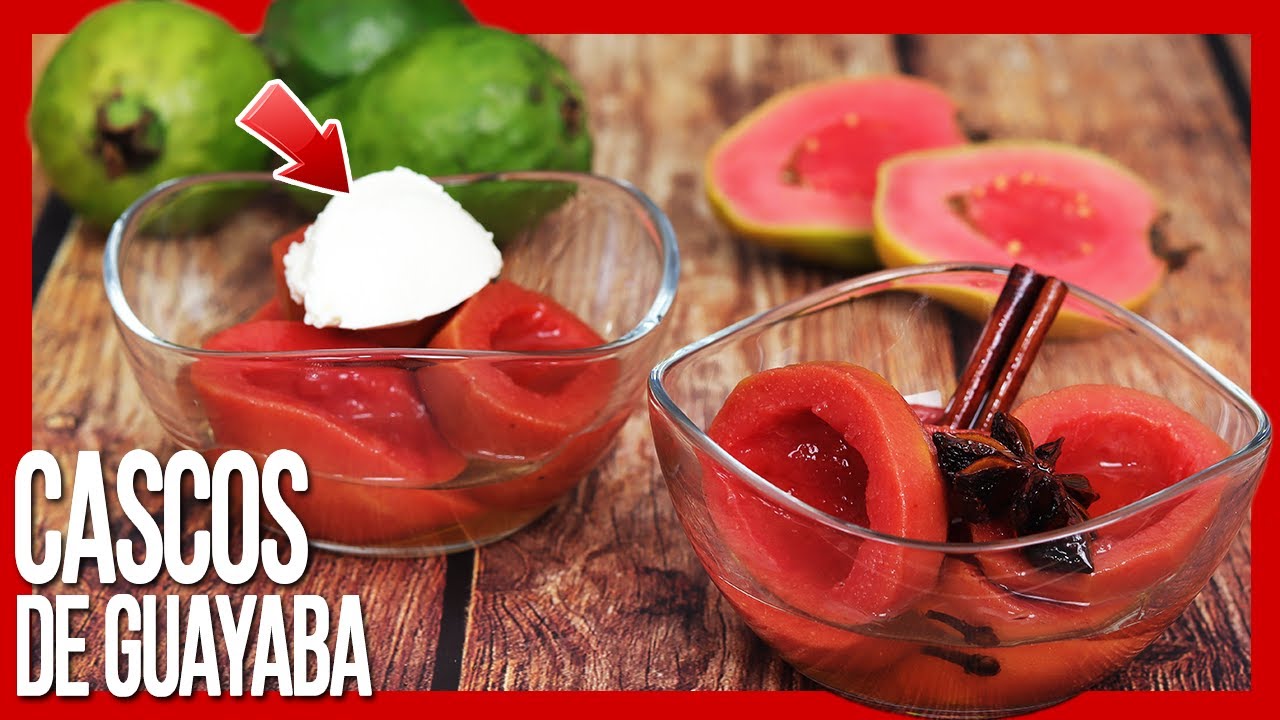 Tienes Guayabas? Te enseño una Receta SÚPER FÁCIL!! | CASCOS DE GUAYABA ...
