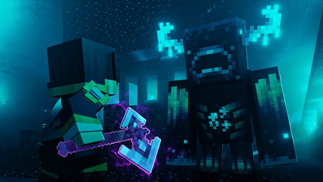 JE ME BAT CONTRE LE WARDEN EN HARDCORE #21 (Minecraft Modder saison 6 ...