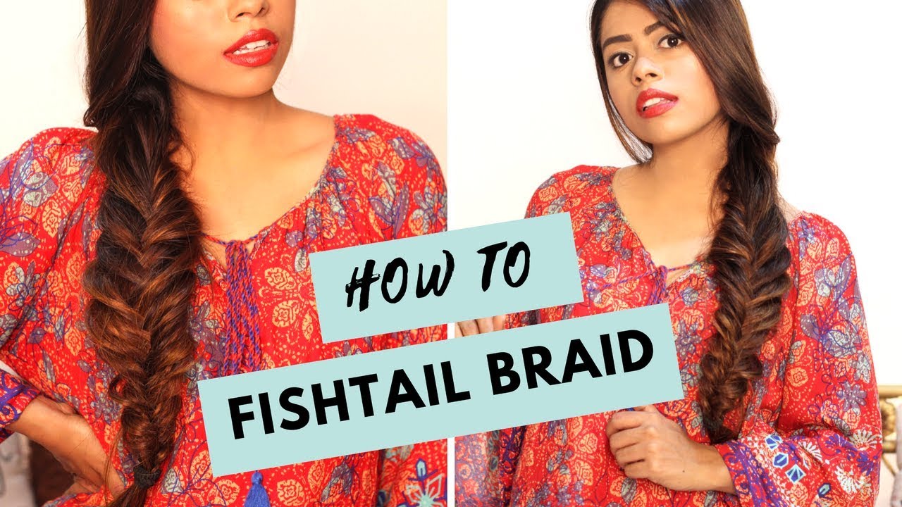 FISHTAIL BRAID TUTORIAL + HUGE GIVEAWAY - YouTube