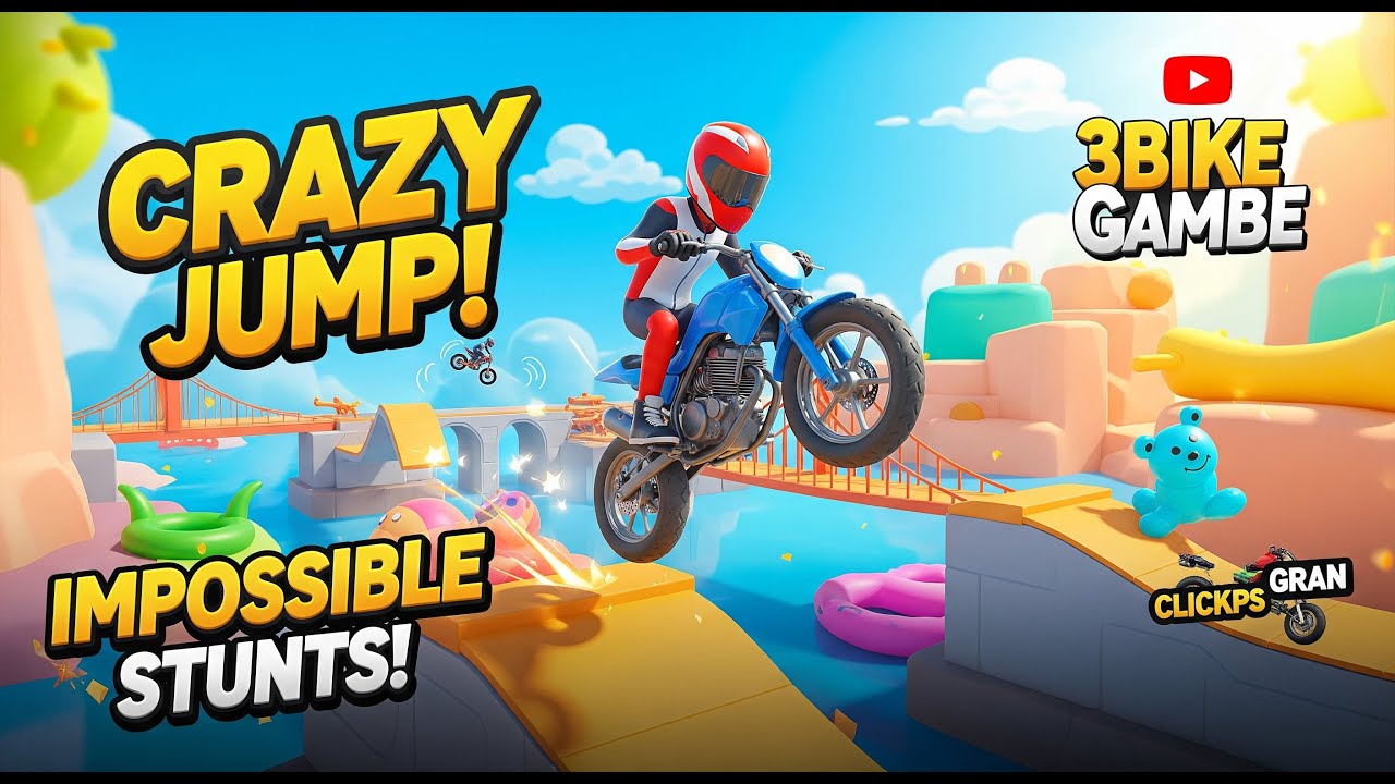 Bike Stunt 3D Gameplay | Insane Stunts & Ramps! Fire TV | Part 1 - YouTube