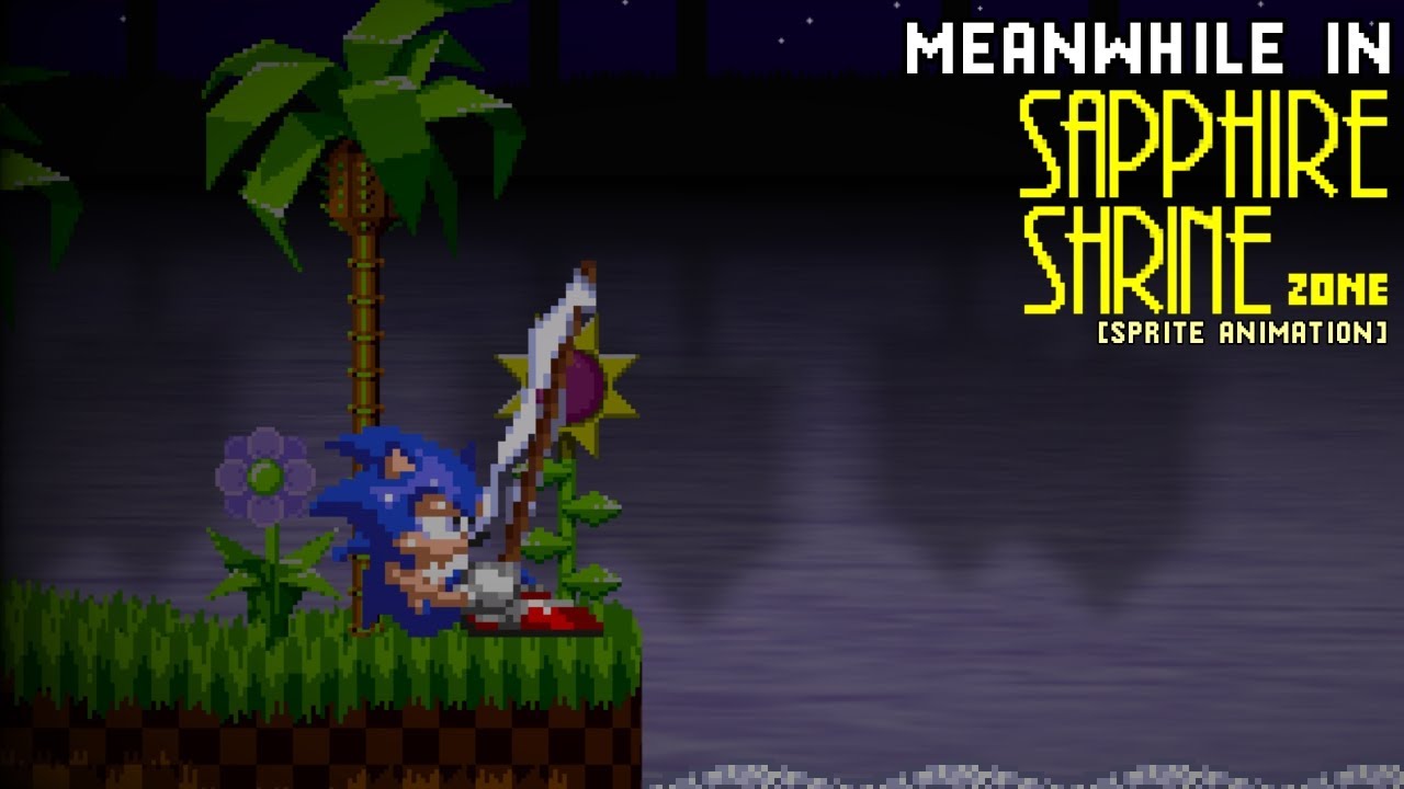Meanwhile in Sapphire Shrine Zone - [Sprite Animation] - YouTube