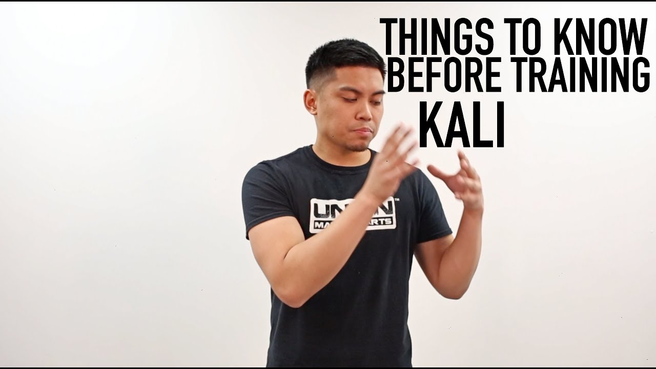 THINGS TO KNOW BEFORE TRAINING KALI - YouTube