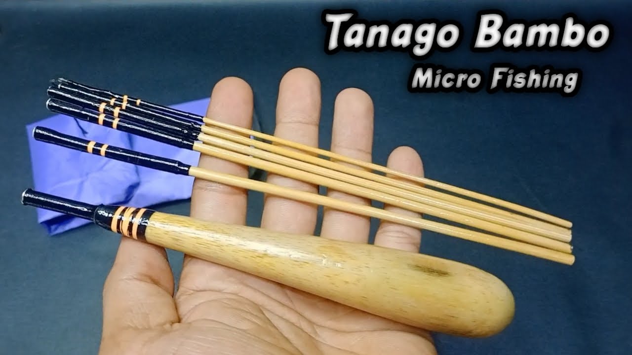 Cara Membuat Joran Tanago Micro Fishing dari Bambu || Buat Mancing ...