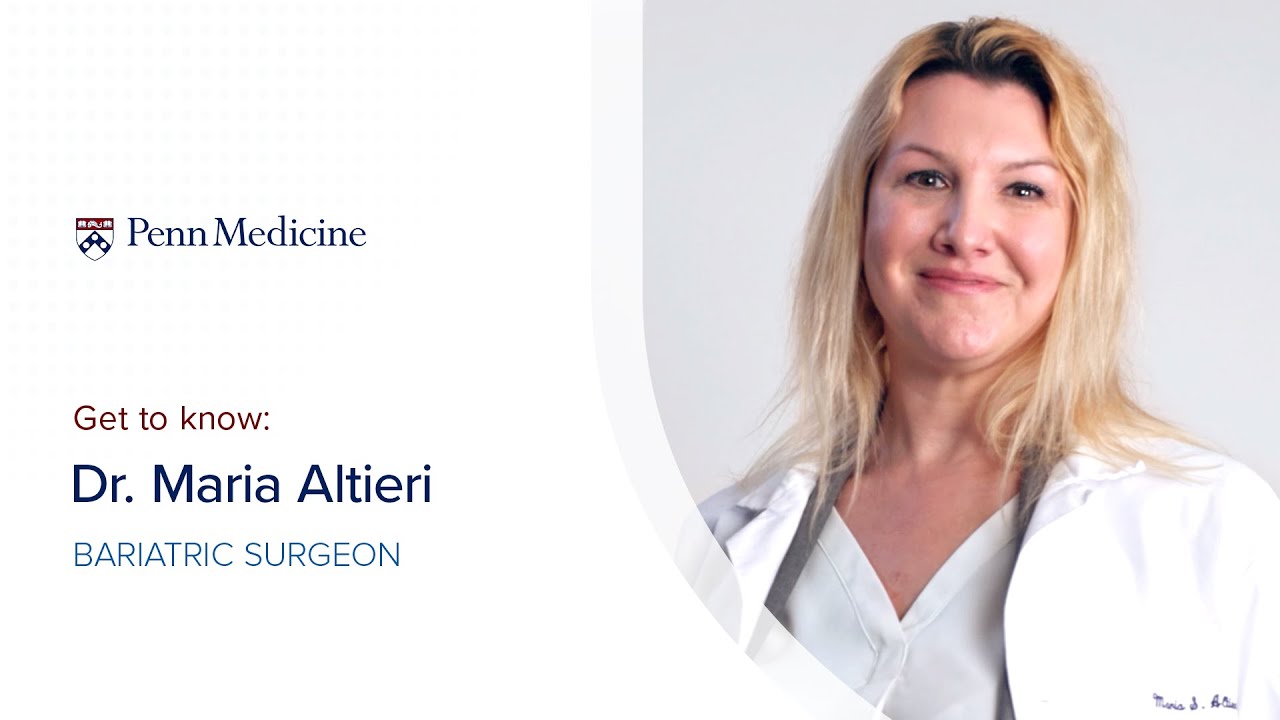 Meet Maria Altieri, MD, MS, Minimally Invasive and Bariatric Surgeon ...