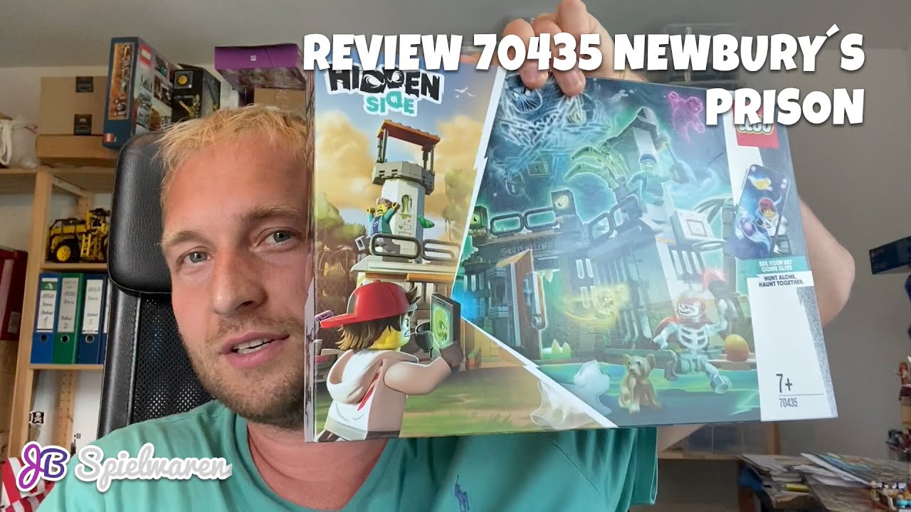 Do the Scofield! LEGO Hidden Side 70435 Newbury Prison review - YouTube
