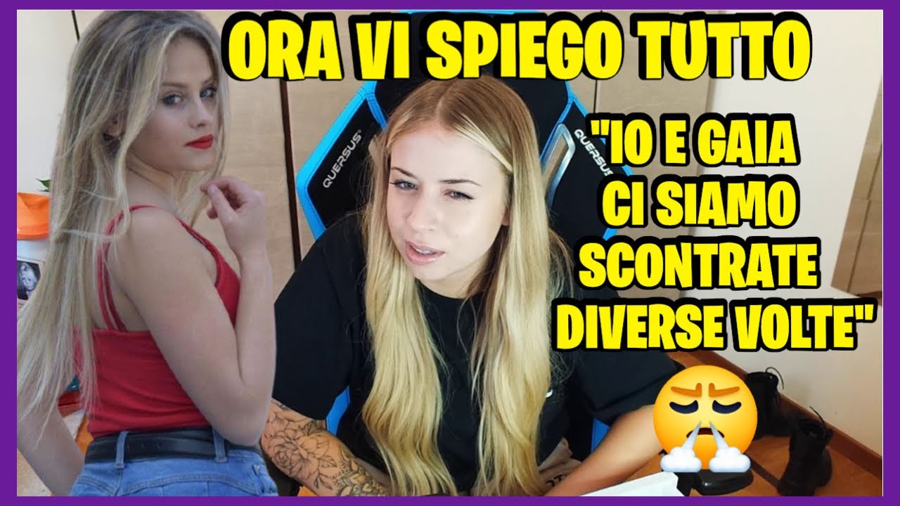 GAIA CLERICI parla DEL LITIGIO *litiga* con GAIA BIANCHI IN LIVE SU ...