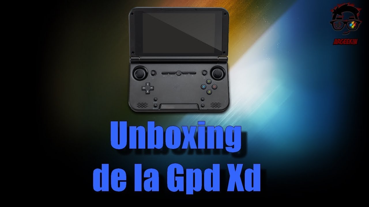 Unboxing Gpd Xp console portable multi-emulation - YouTube
