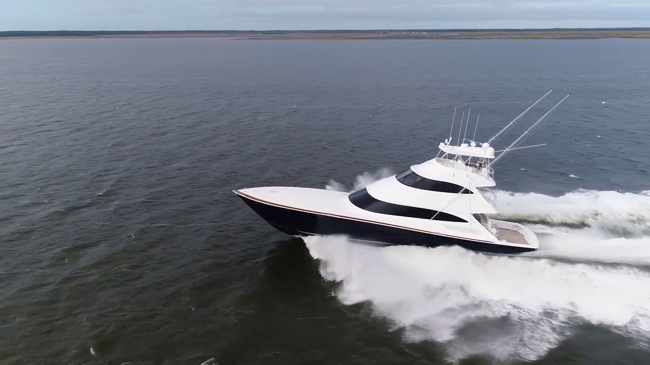 Viking 92 Skybridge - YouTube