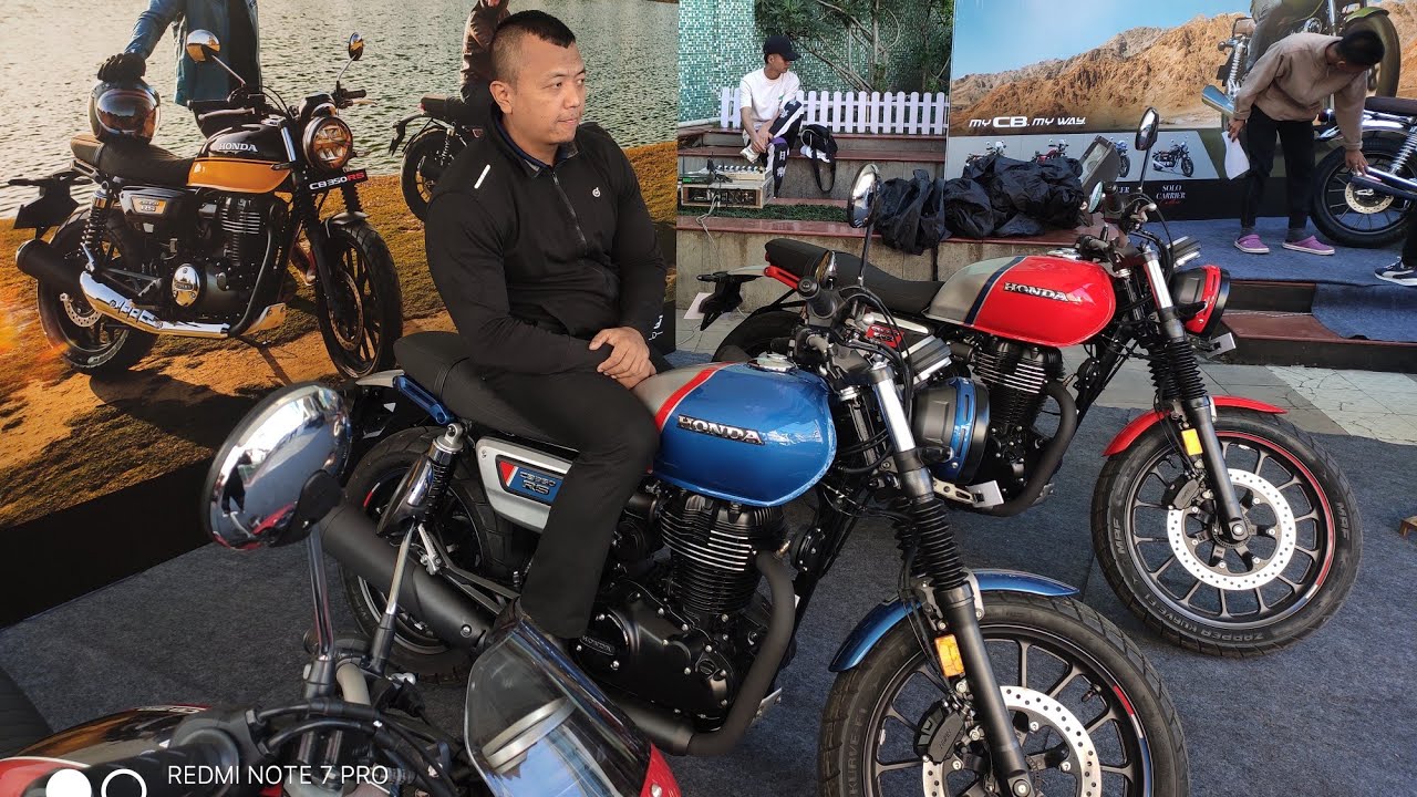 NEW HONDA CB350 RS HUE / HNESS LEGACY EDITION - YouTube